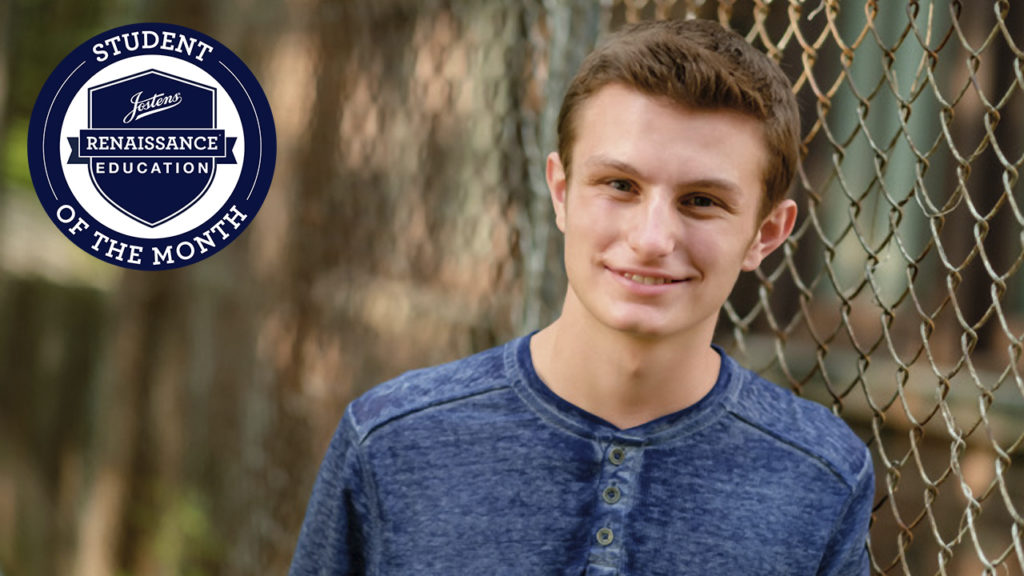 NATIONAL RENAISSANCE STUDENT OF THE MONTH: OCTOBER – MATTHEW KLEIN ...