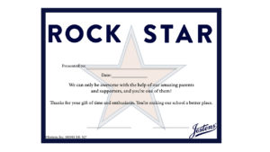 Rock Star Certificate | Jostens Renaissance EducationJostens ...