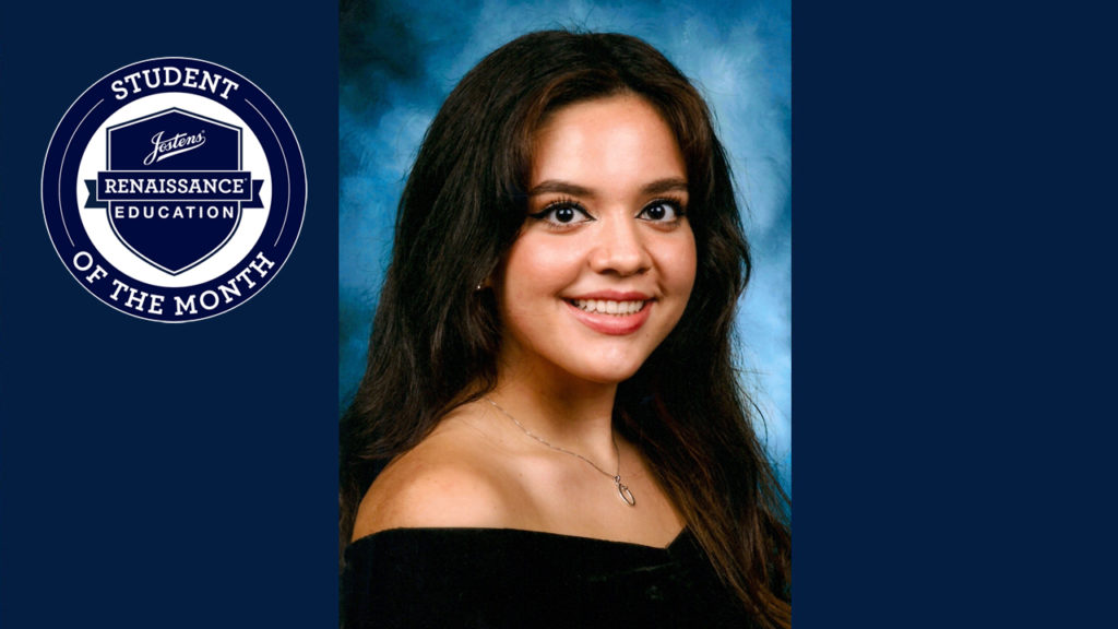 NATIONAL RENAISSANCE STUDENT OF THE MONTH: DECEMBER - OLIVIA CAMACHO ...