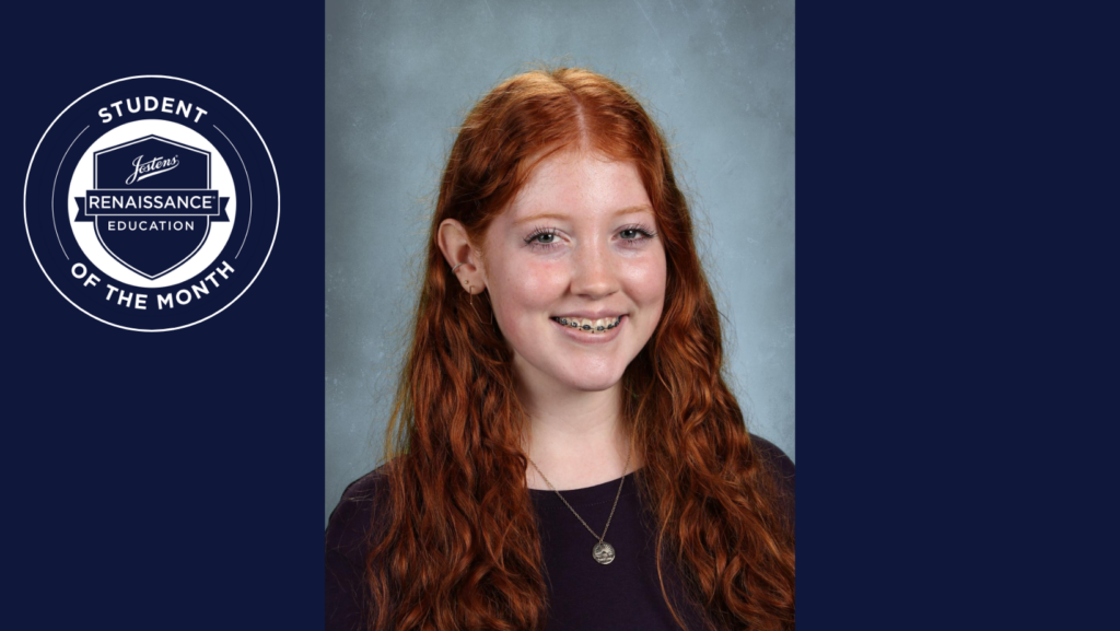 NATIONAL RENAISSANCE STUDENT OF THE MONTH: December - Gabrielle Staman ...